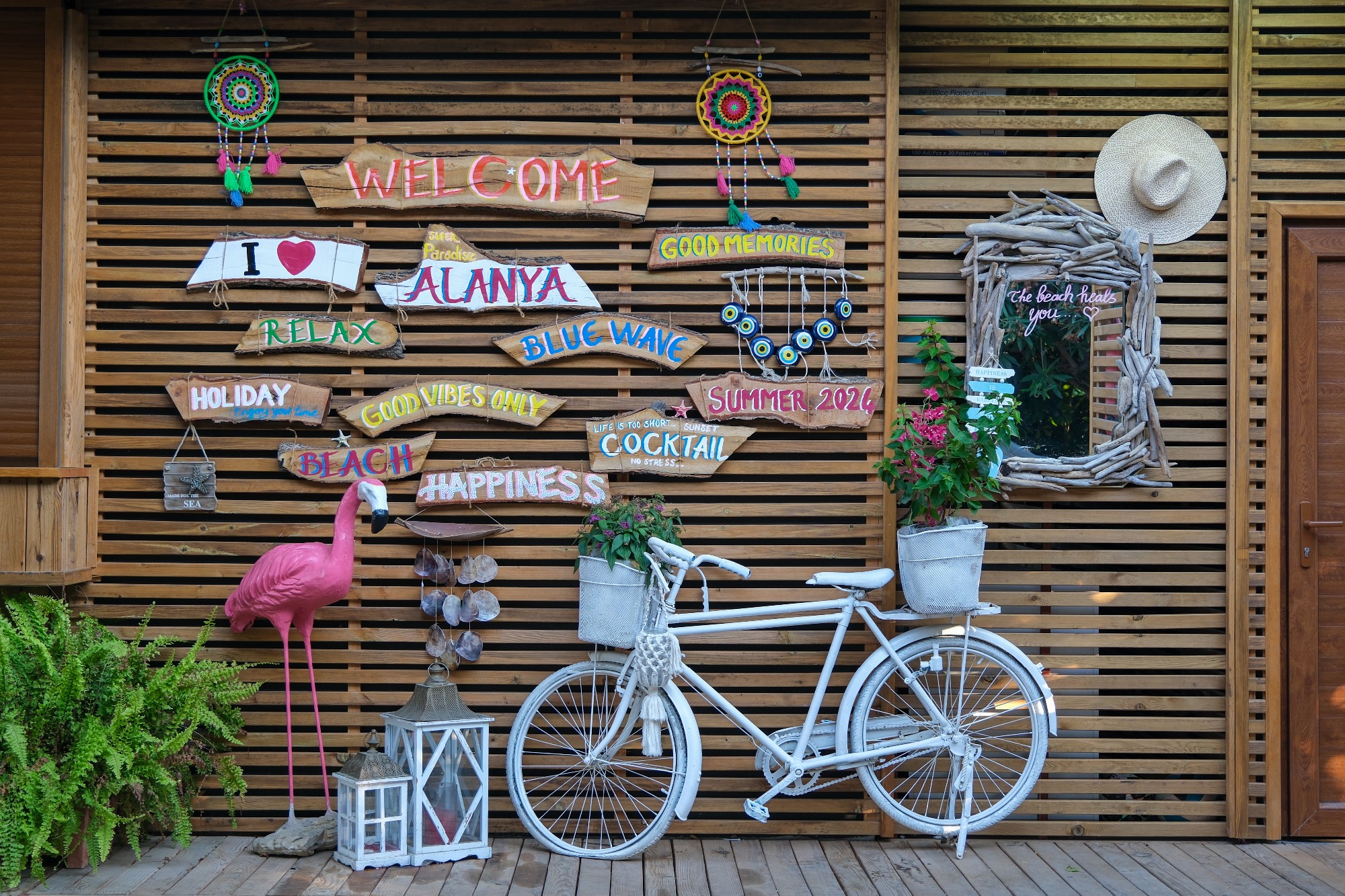 PLAJ & HAVUZ - BLUE WAVE HOTEL - ALANYA / ANTALYA